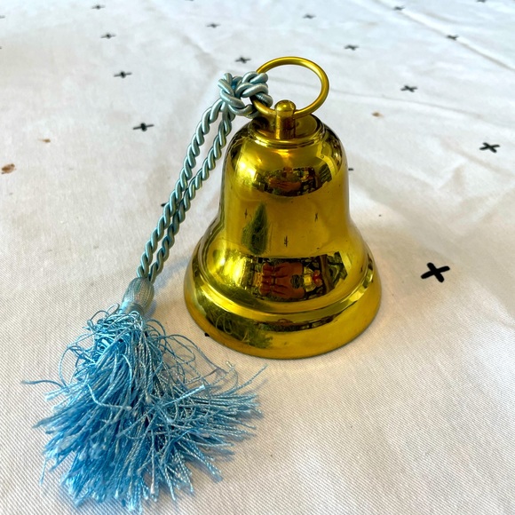 Vintage | Other | Vintage Brass Musical Bell Swedish Sings Happy ...